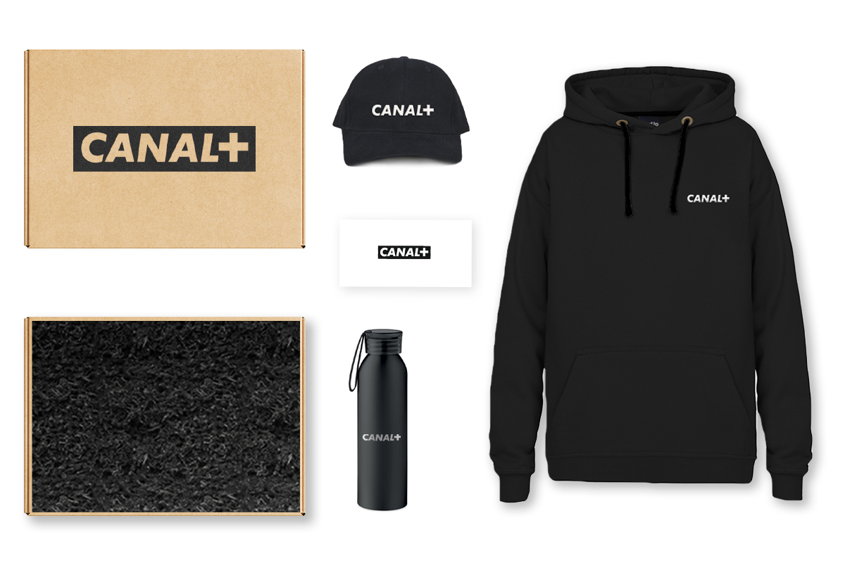 ️ CANAL+ x Gamfi x MerchUp: welcome pack - realizacje merchup.com