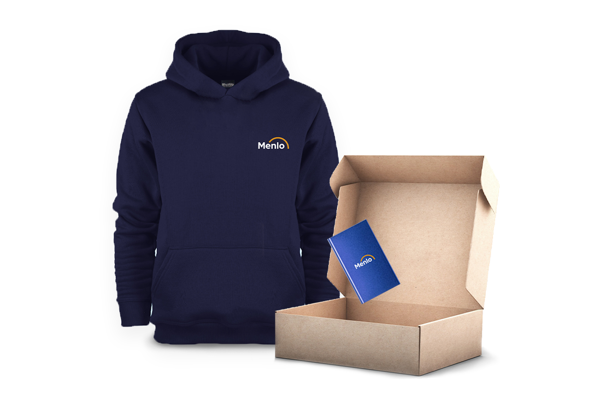 ️ Menlo x MerchUp: welcome pack - realizacje merchup.com