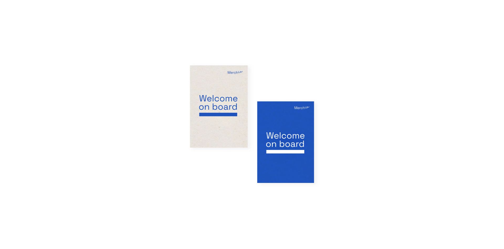 Welcome pack as an essential part of onboarding - MerchUp (formerly BluzUp)